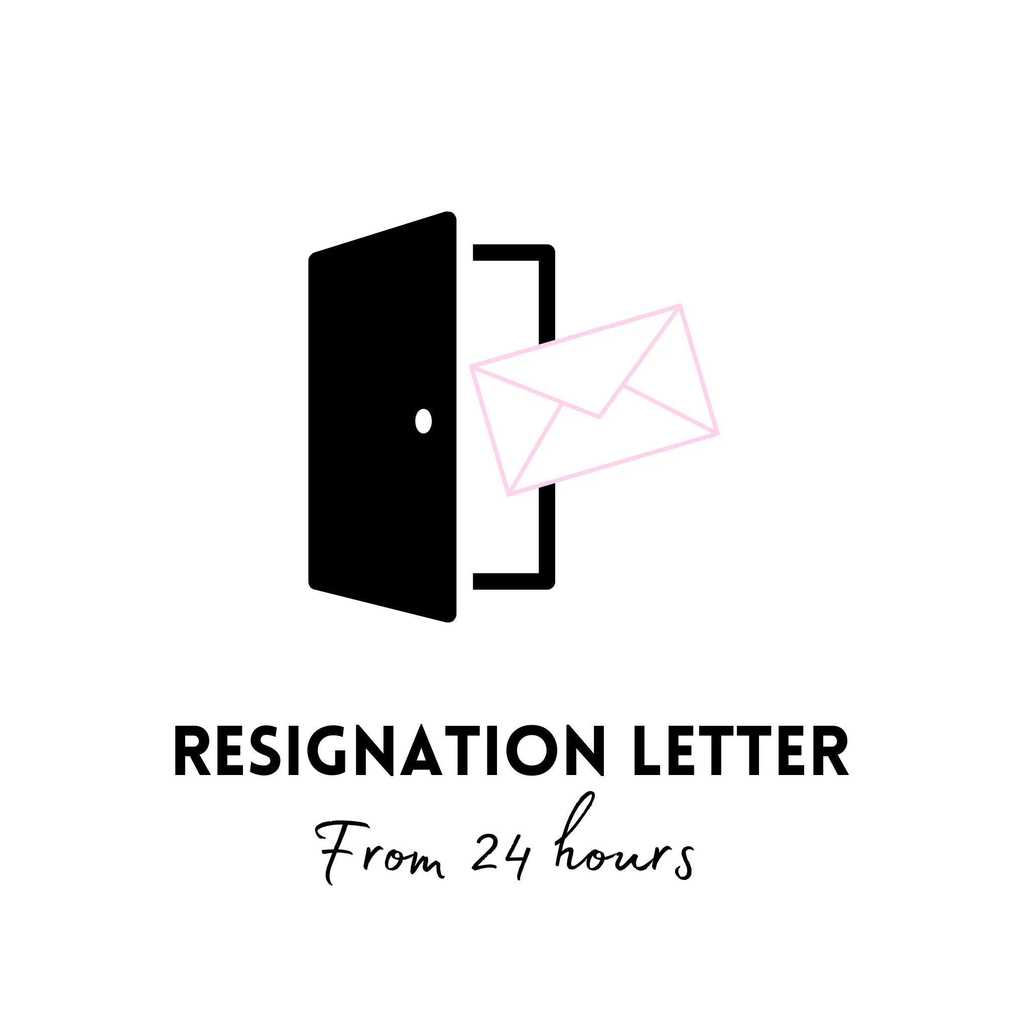 Resignation Letter 24 Hour Resignation Letter For Low Sallary | Write